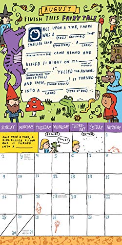 Kid's Awesome Activity Wall Calendar 2020