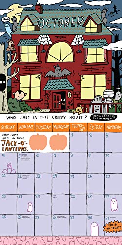 Kid's Awesome Activity Wall Calendar 2020
