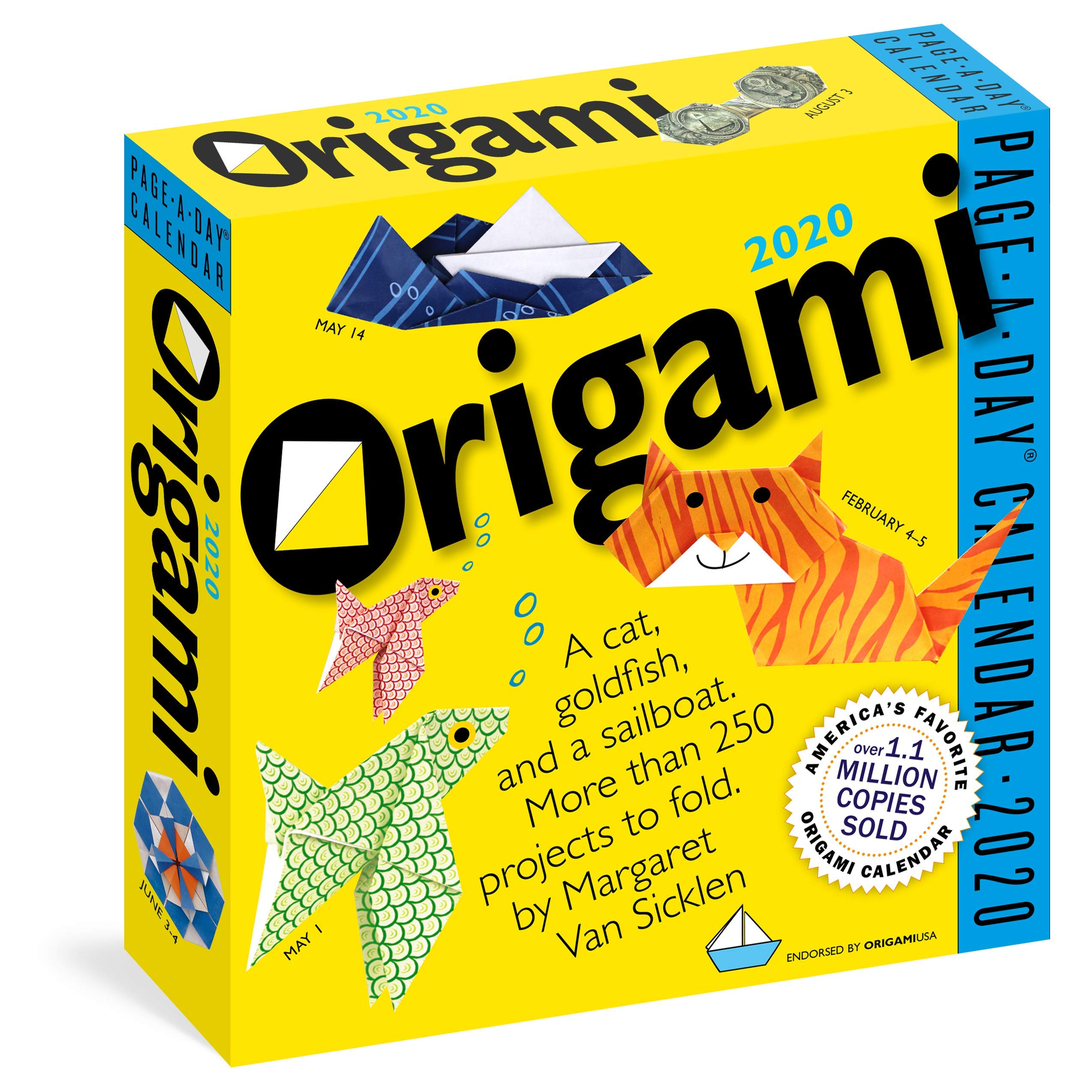 Origami Page-A-Day Calendar 2020
