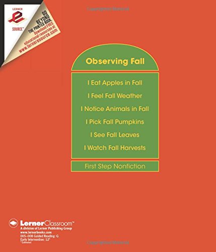 I Pick Fall Pumpkins (First Step Nonfiction ― Observing Fall)