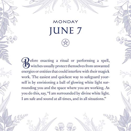 A Witch's Year 2021 Daily Calendar: 365 Days of Witchcraft Wisdom, Lore, and Magick