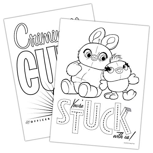 Toy Story 4 Official Sticker Pad with Play Scenes