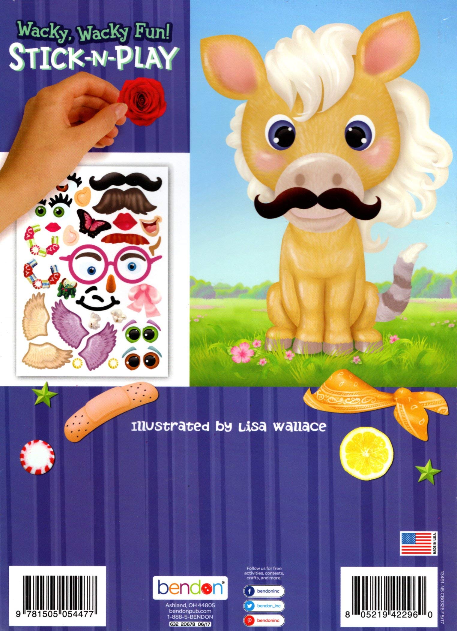 Wacky Wacky Fun! - Stick-N-Play 150+ Stickers Activity Book