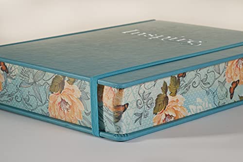 Tyndale NLT Inspire Bible (Large Print, Hardcover, Tranquil Blue): Journaling and Coloring Bible – Over 400 Scripture Illustrations to Color, Creative Bible Journal That Inspires a Connection with God