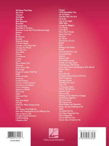 101 Hit Songs: for Cello
