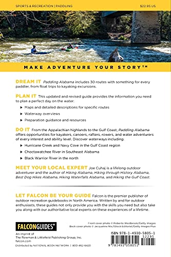 Paddling Alabama: Kayak and Canoe the State’s Greatest Waterways, 2nd Edition (Paddling Series)