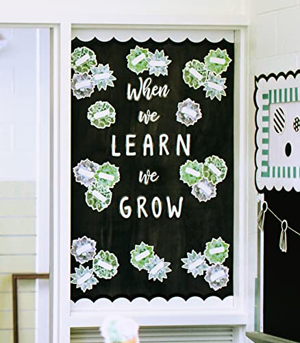 Schoolgirl Style - Simply Stylish | When We Learn We Grow Bulletin Board Set