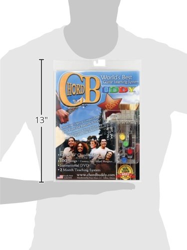 ChordBuddy Guitar Learning System for Right Handed Guitars. Includes ChordBuddy, 2 Month Lesson Plan DVD and Song Book