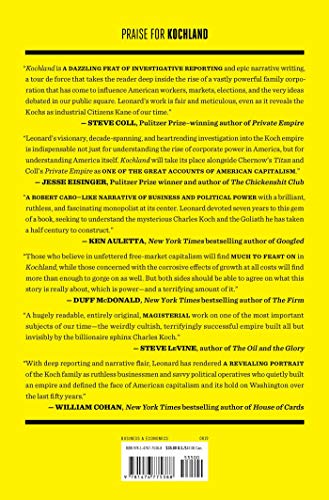 Kochland: The Secret History of Koch Industries and Corporate Power in America