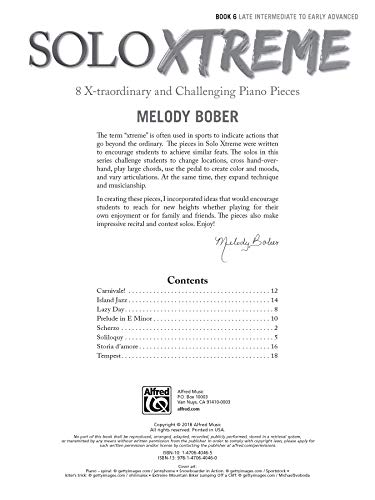 Solo Xtreme, Bk 6: 8 X-traordinary and Challenging Piano Pieces