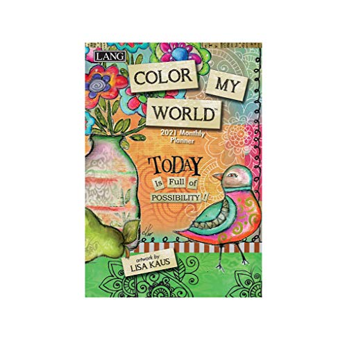 Color My World 2021 Monthly Pocket Planner