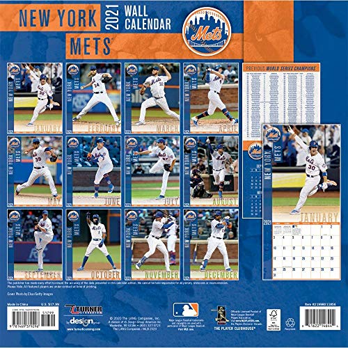 New York Mets 2021 Calendar