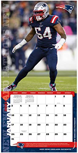 New England Patriots 2021 Calendar