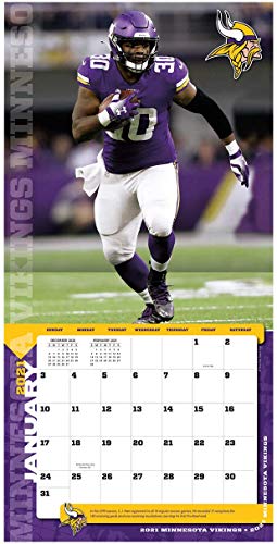 Minnesota Vikings 2021 Calendar