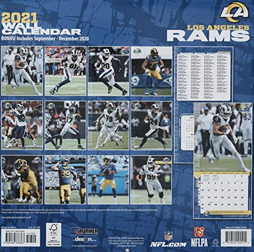 Los Angeles Rams 2021 Calendar