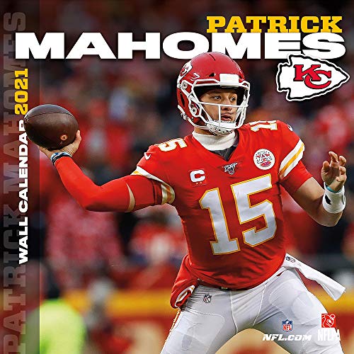 Kansas City Chiefs Patrick Mahomes 2021 Calendar