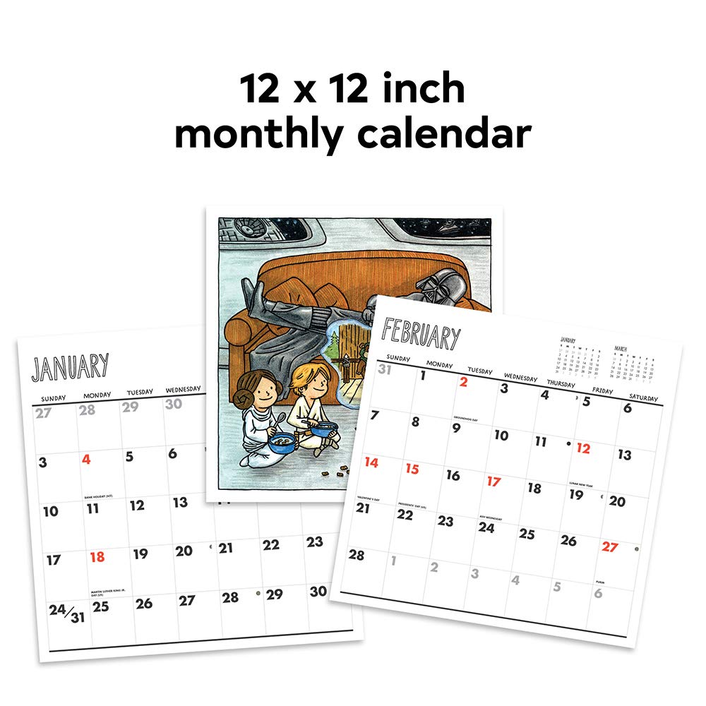 Darth Vader & Son 2021 Wall Calendar