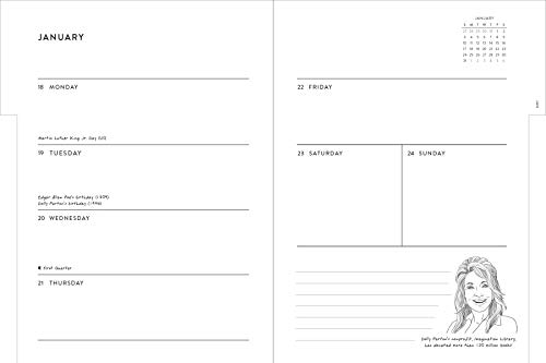 Bibliophile 2021 12-Month Planner: (Weekly Agenda of Miscellany for Book Lovers, Yearly Calendar for Writers)