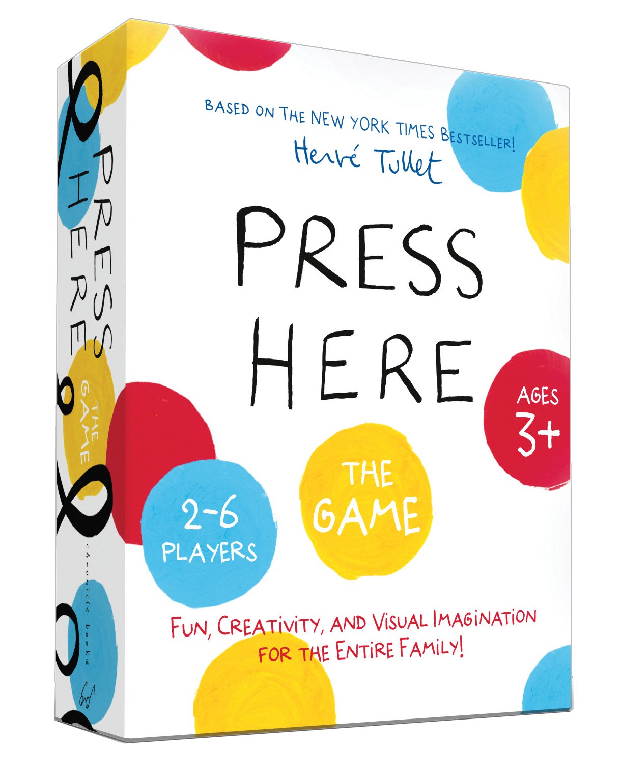 HervĂŠ Tullet's Press Here Game (Art Games for Preschool, Preschool Game, Games for Children Ages 2-6)