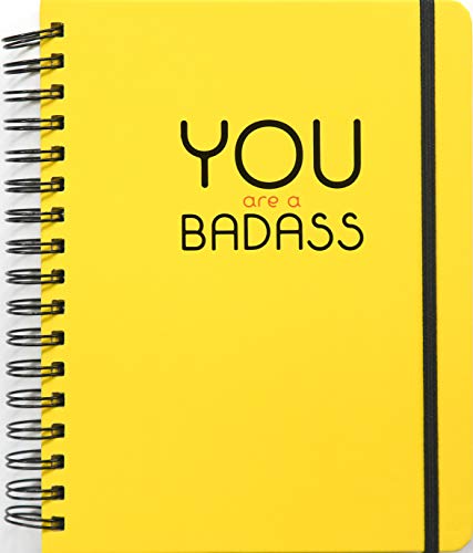 You Are a Badass 17-Month 2019-2020 Monthly/Weekly Planning Calendar