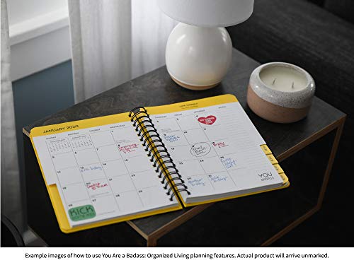 You Are a Badass 17-Month 2019-2020 Monthly/Weekly Planning Calendar