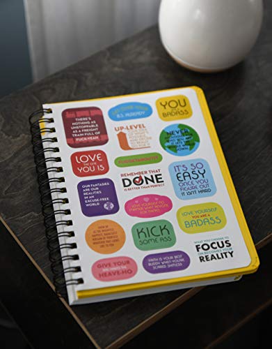 You Are a Badass 17-Month 2019-2020 Monthly/Weekly Planning Calendar