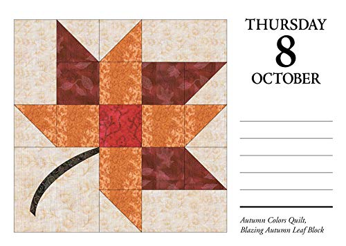 Quilting Block and Pattern-a-Day 2020 Calendar