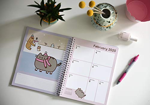 Pusheen 2019-2020 Weekly/Monthly Planner Calendar