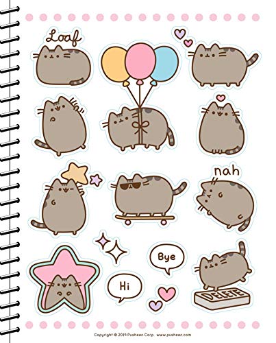Pusheen 2019-2020 Weekly/Monthly Planner Calendar