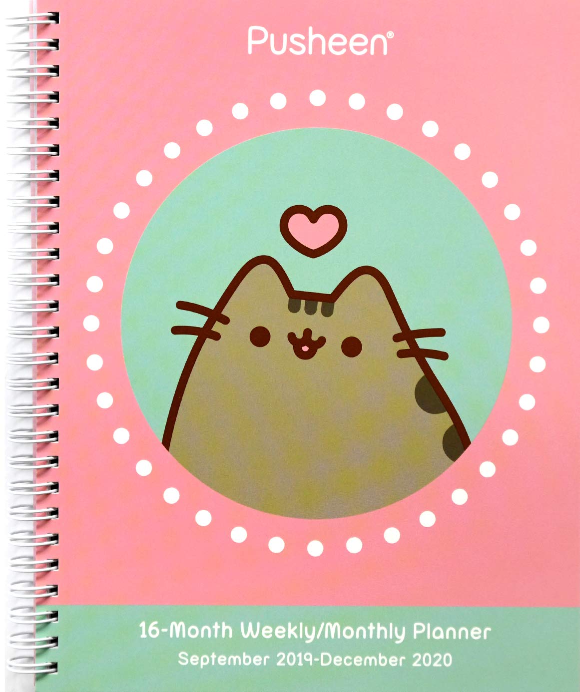 Pusheen 2019-2020 Weekly/Monthly Planner Calendar