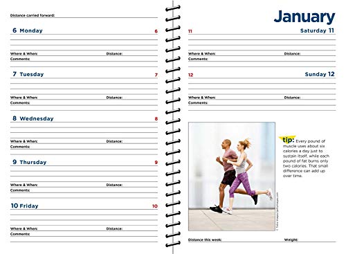 The Complete Runner's Day-By-Day Log 2020 Calendar