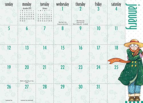 Mary Engelbreit 2020 Monthly Pocket Planner Calendar: On a Mission