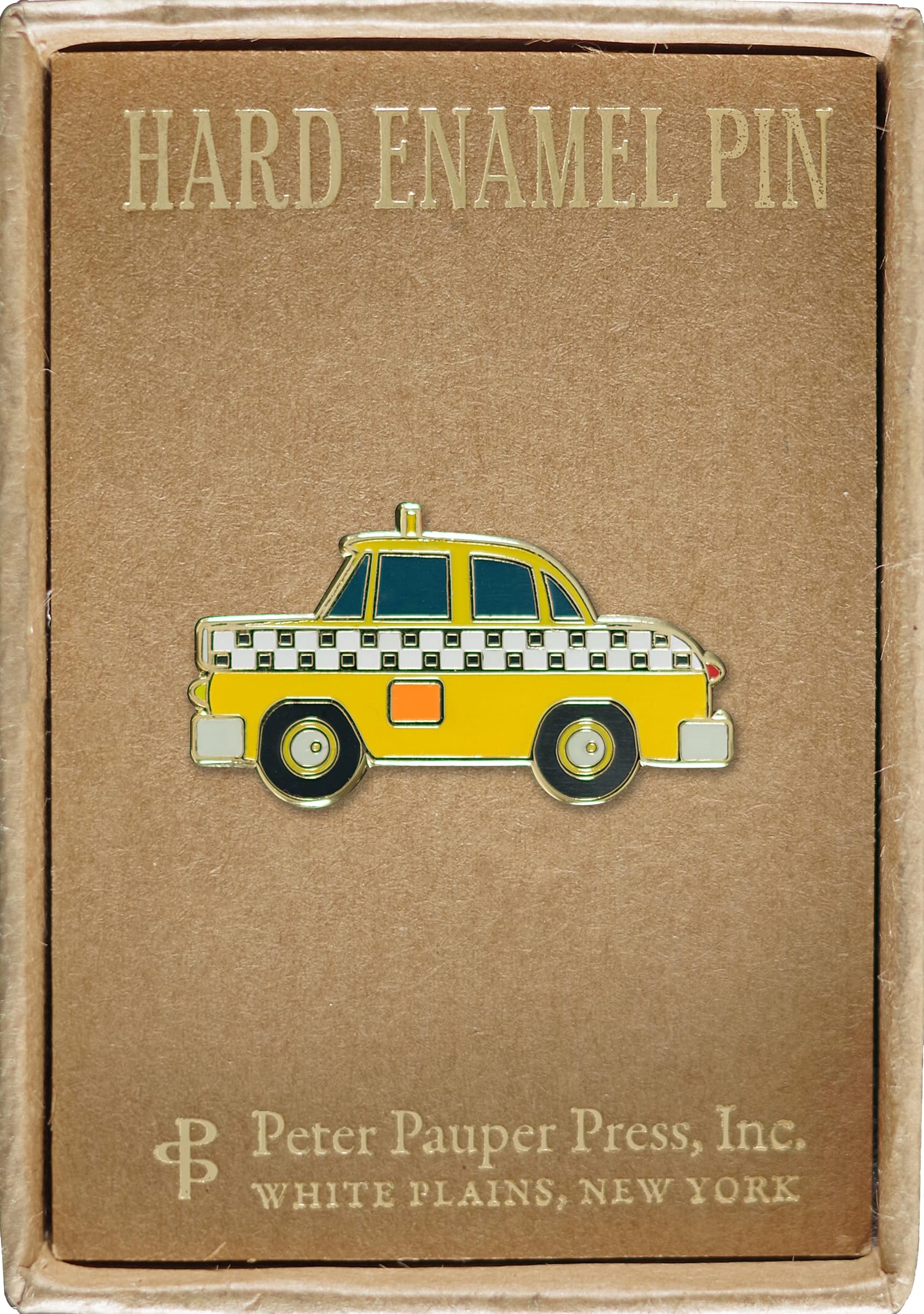 Yellow Cab - Hard Enamel Pin (Cloisonne Pin)