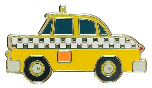 Yellow Cab - Hard Enamel Pin (Cloisonne Pin)