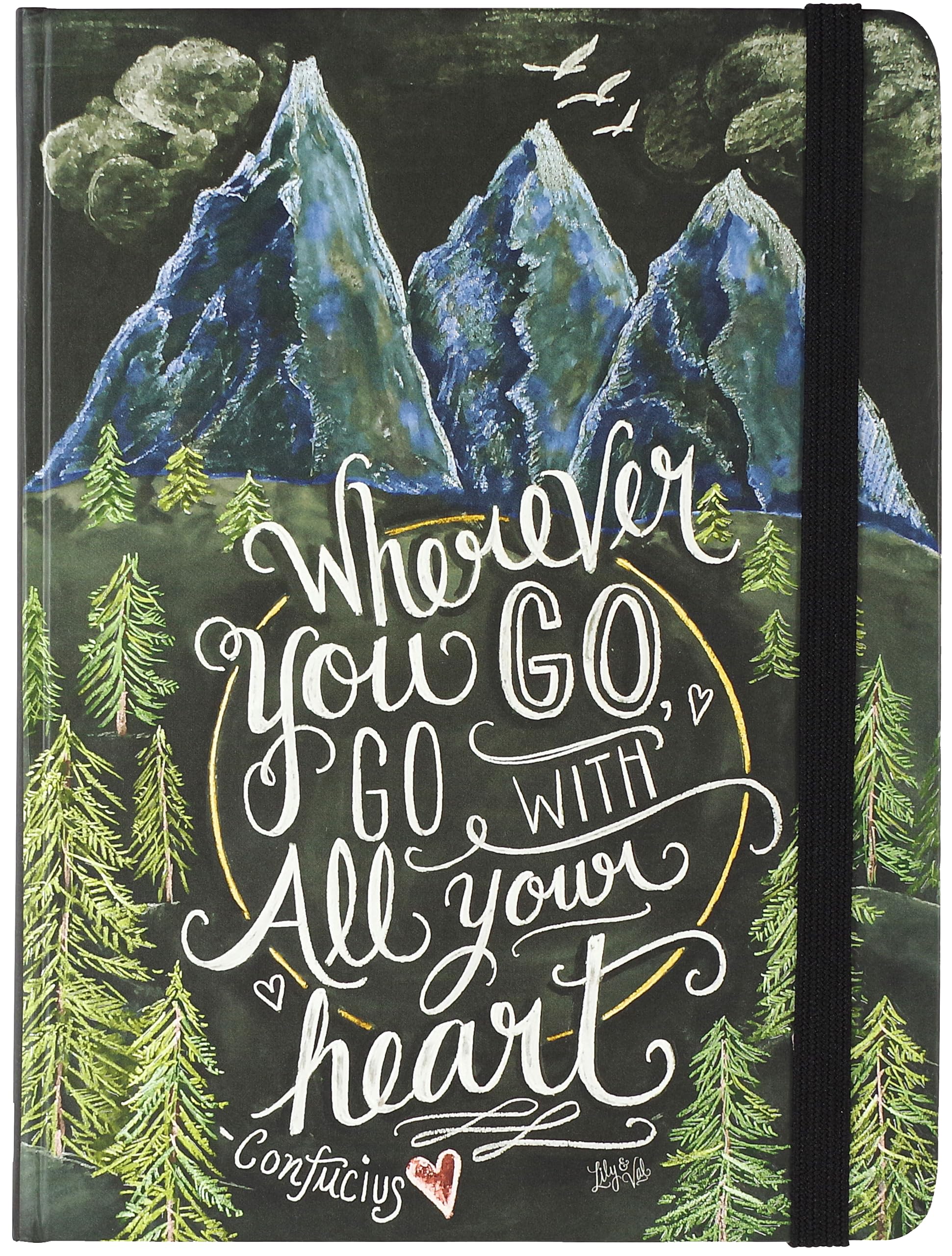 Wherever You Go, Go with All Your Heart Journal (Diary, Notebook)