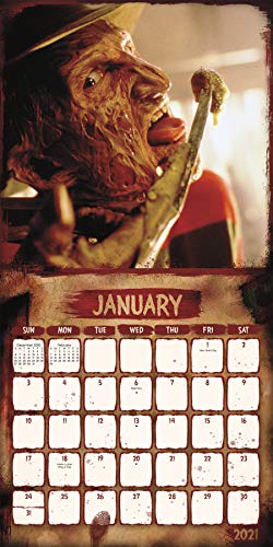 2021 Horror Collection Wall Calendar