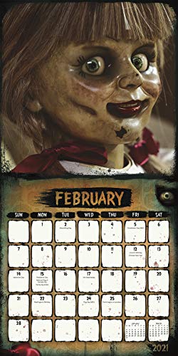 2021 Horror Collection Wall Calendar