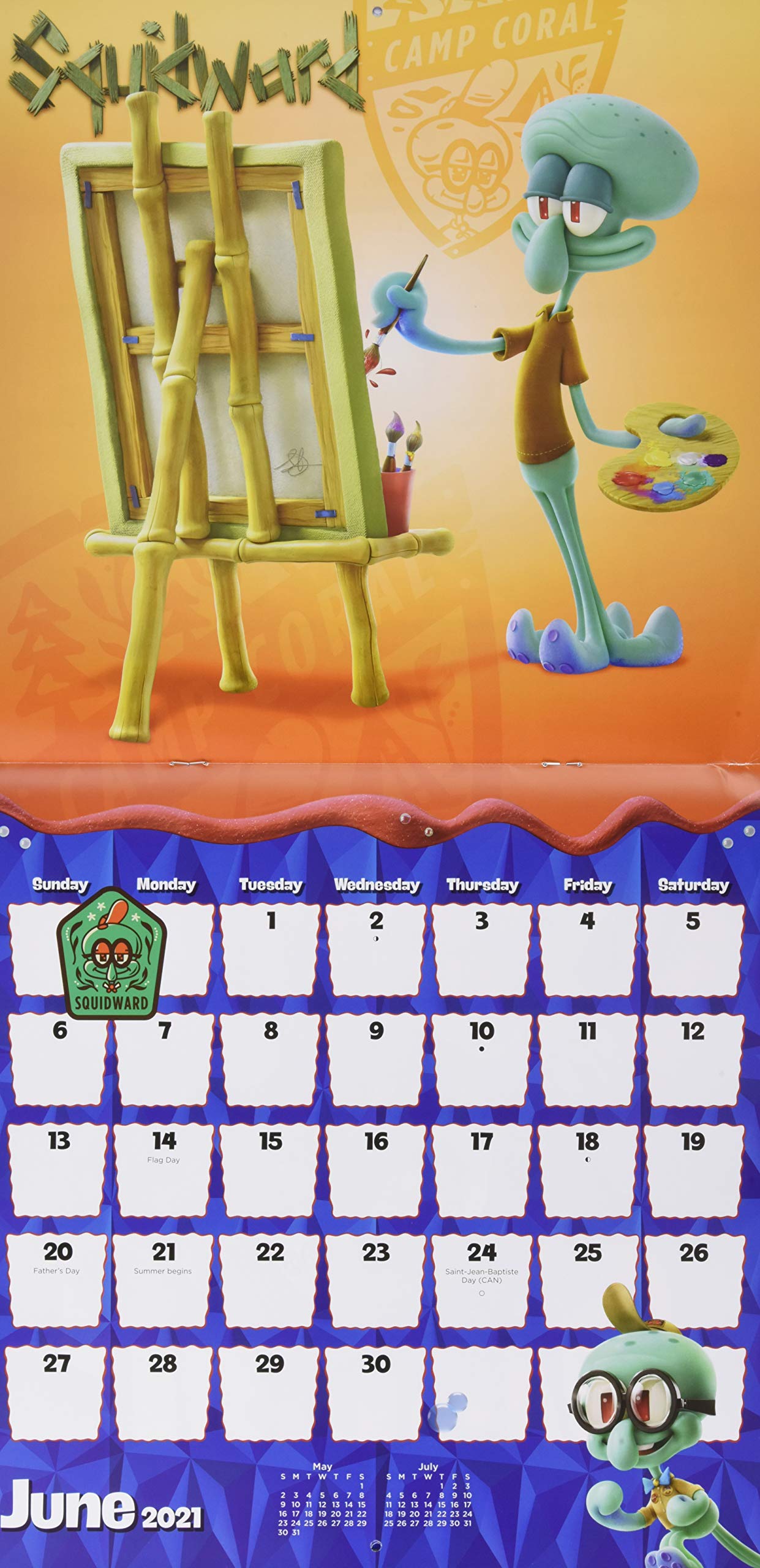 Spongebob Squarepants Movie- It's a Wonderful Sponge Calendar