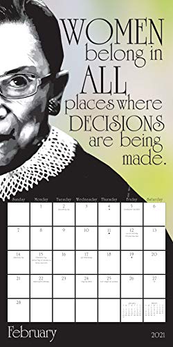 2021 RBG Wall Calendar