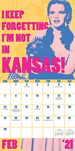 The Wizard of Oz Calendar
