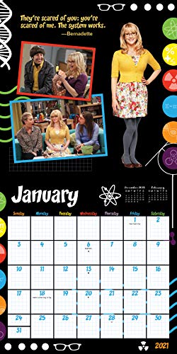 The Big Bang Theory 2021 Calendar