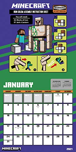 Minecraft Calendar