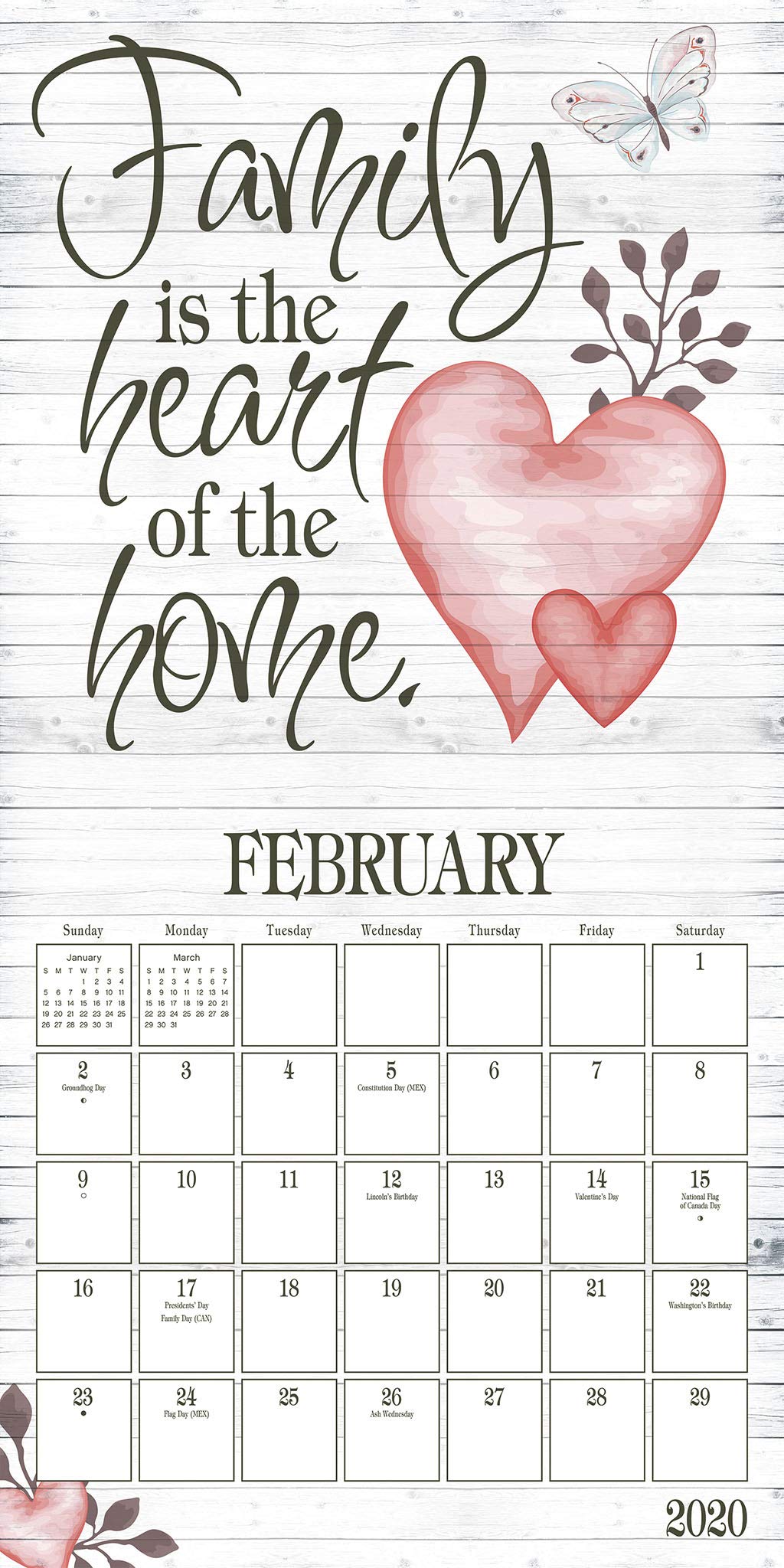 Farmhouse 2020 Wall Calendar