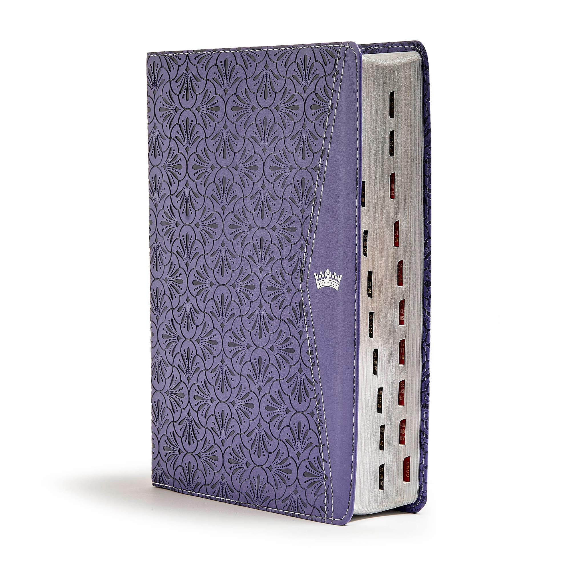 CSB Tony Evans Study Bible, Purple LeatherTouch, Indexed, Black Letter, Study Notes and Commentary, Articles, Videos, Charts, Easy-to-Read Bible Serif Type