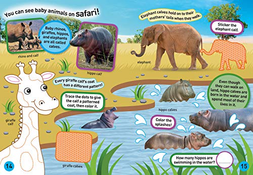 National Geographic Kids Baby Animals Sticker Activity Book (NG Sticker Activity Books)