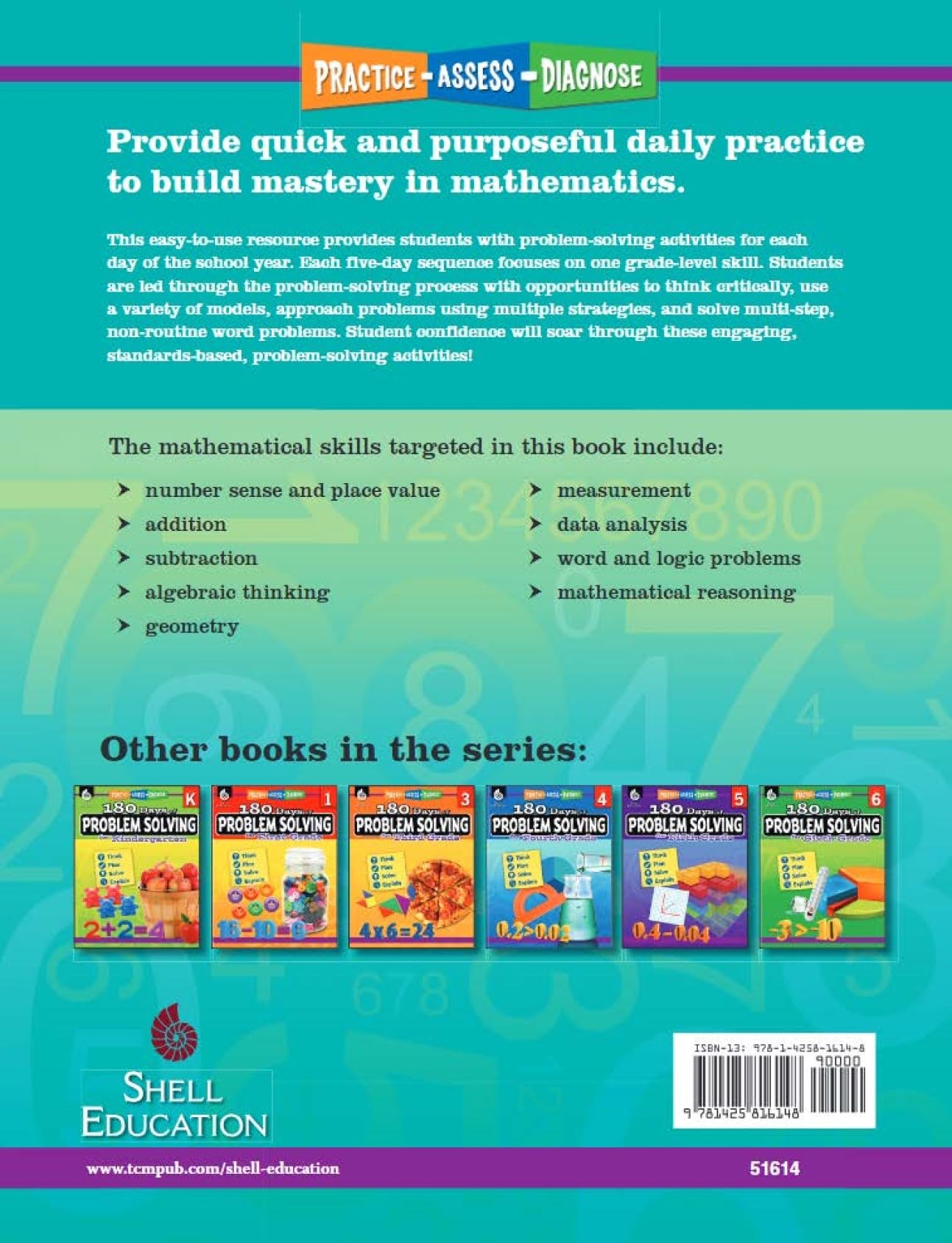 180 Days™: Includes 6 Assorted Second Grade Workbooks to Practice Math, Reading, and Sight Word Skills for 2nd Grade Practice Workbook for ... Created by Teachers (180 Days of Practice)