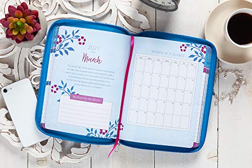 This Is the Day 2021 Leather Ziparound Planner: 18 Month Ziparound Planner