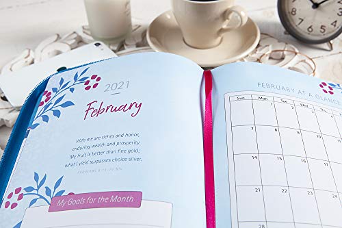 This Is the Day 2021 Leather Ziparound Planner: 18 Month Ziparound Planner