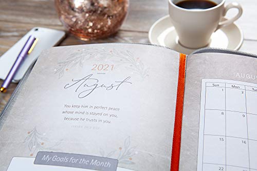 For I Know the Plans 2021 Planner: 18-Month Ziparound Planner