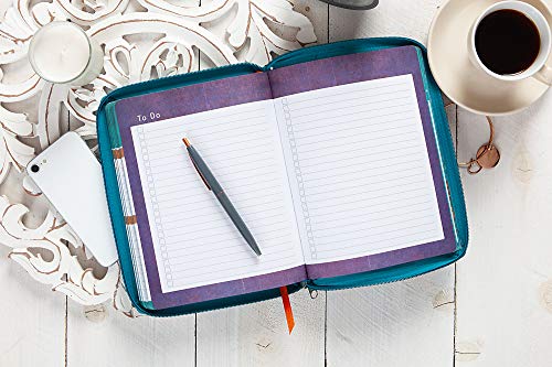 Amazing Grace 2021 Leather Ziparound Planner: 18 Month Ziparound Planner